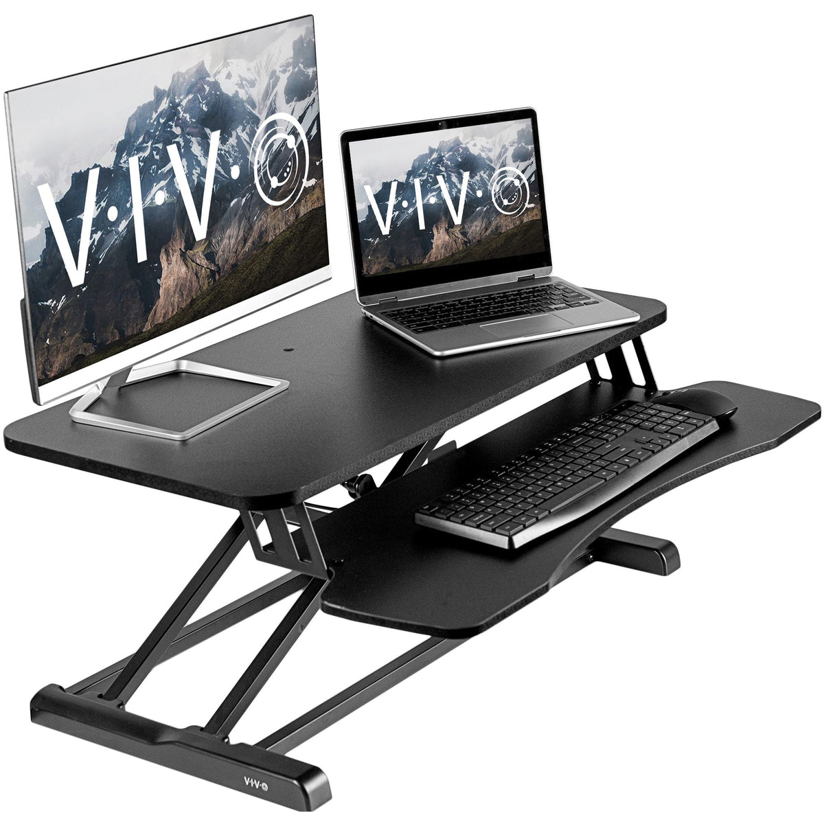 Corner Height Adjustable Desk Converter — Shopango.com