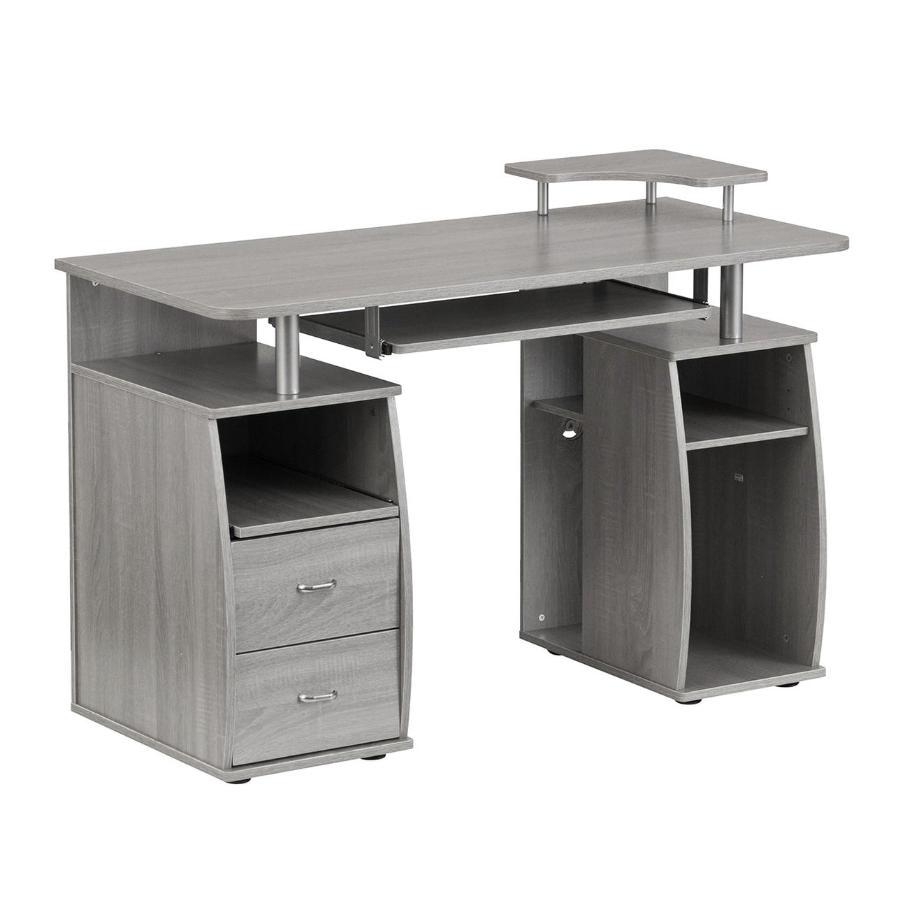 Techni Mobili Modern Complete Workstation Desk — Shopango.com