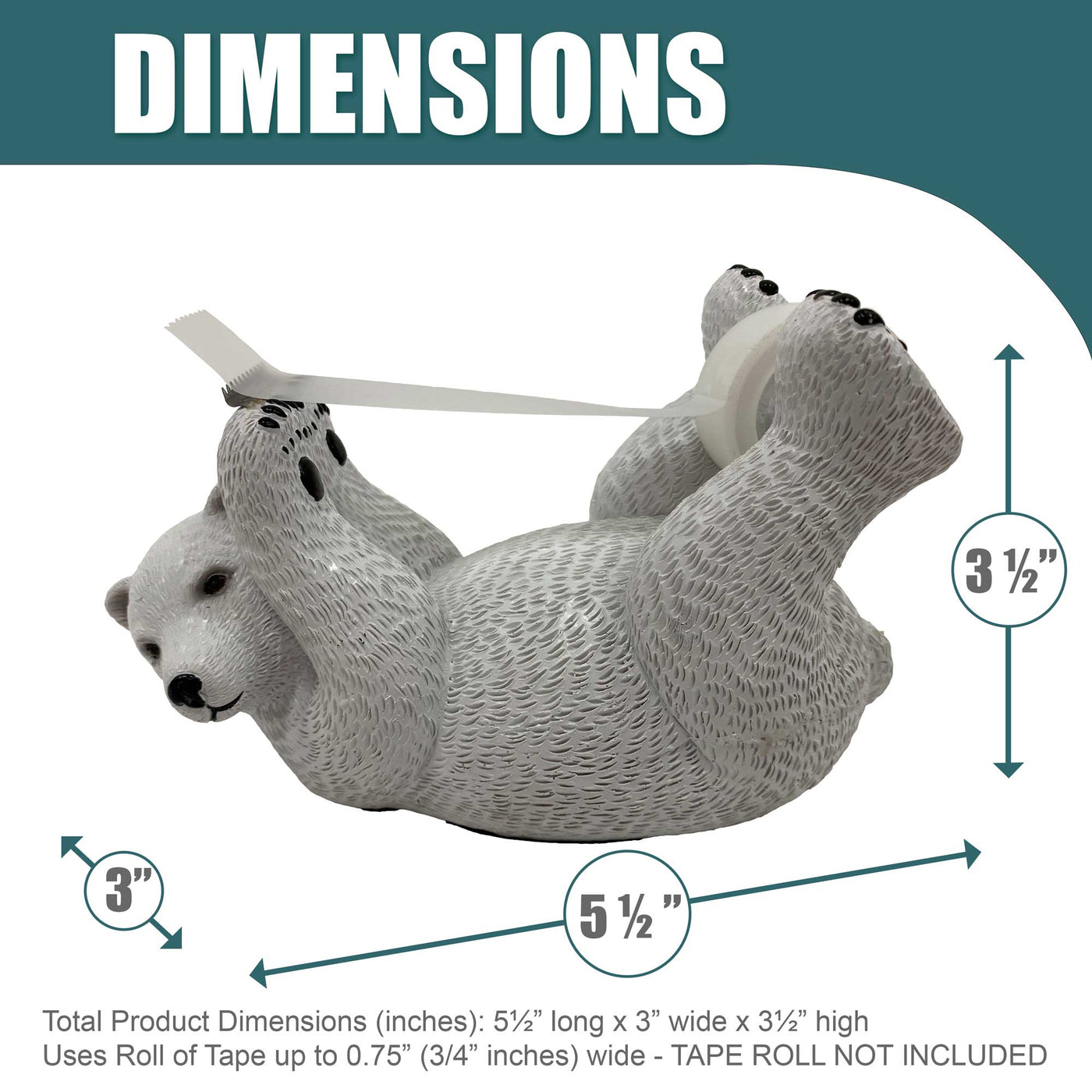 Otter Tape Dispenser Tape Dispenser Desk Tape Holder Resin Tape ...
