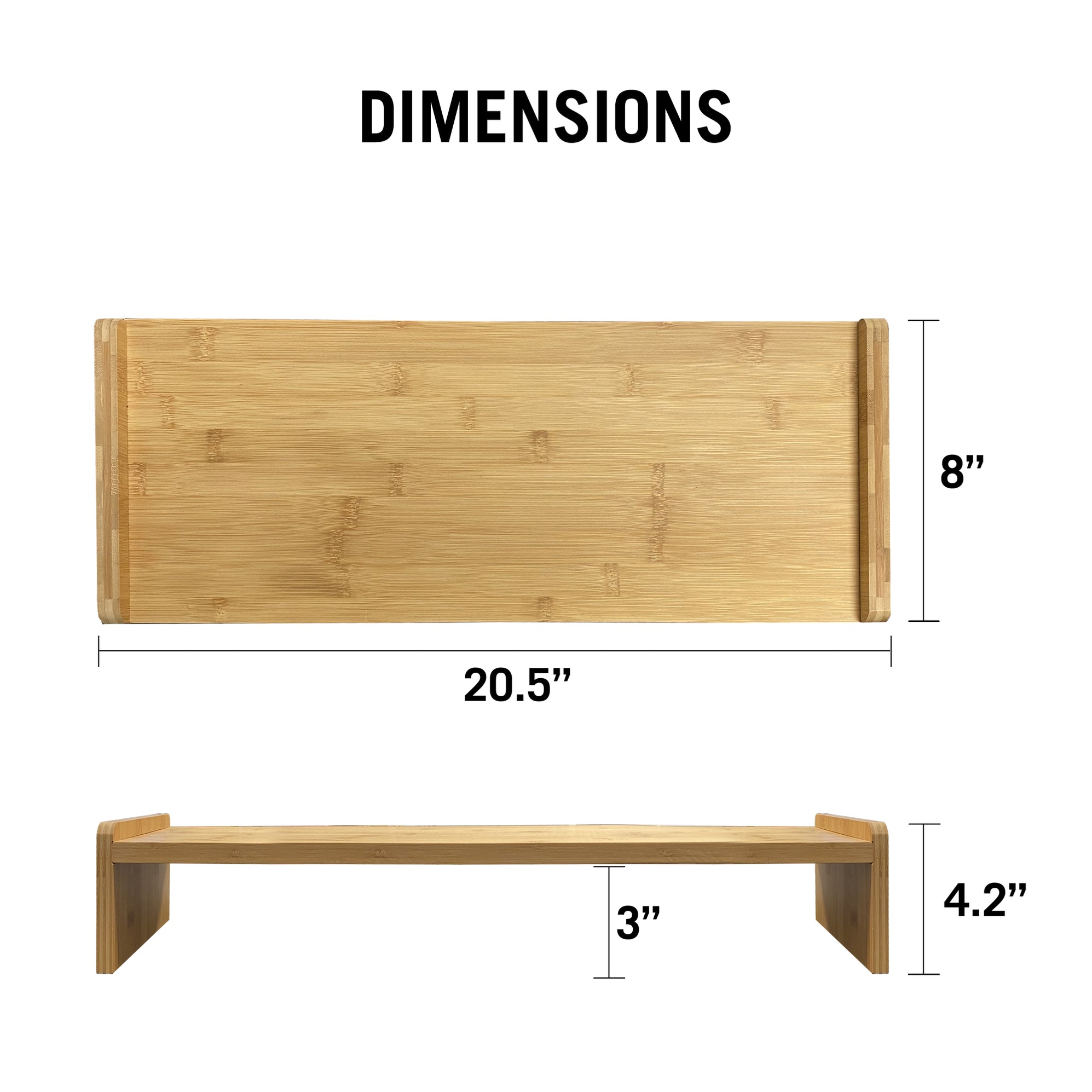 Bamboo Computer/Monitor Stand — Shopango.com